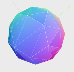 Three.js ConvexGeometry 多面体 - webgl-jp Slack log