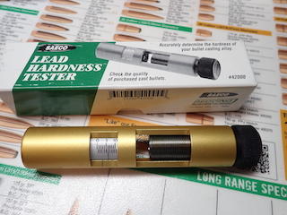 SAECO Lead Hardness Tester を使ってみる - 週末猟師