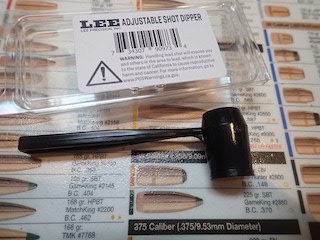 Lee Adjustable Shot Dipper の誤差を考える - 週末猟師