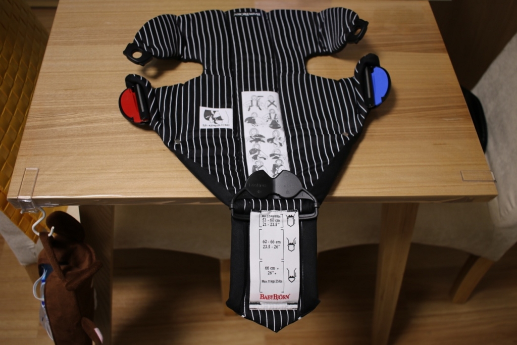 ベビービョルンの抱っこ紐 - ワッサンの平凡で堅実な生活ブログ