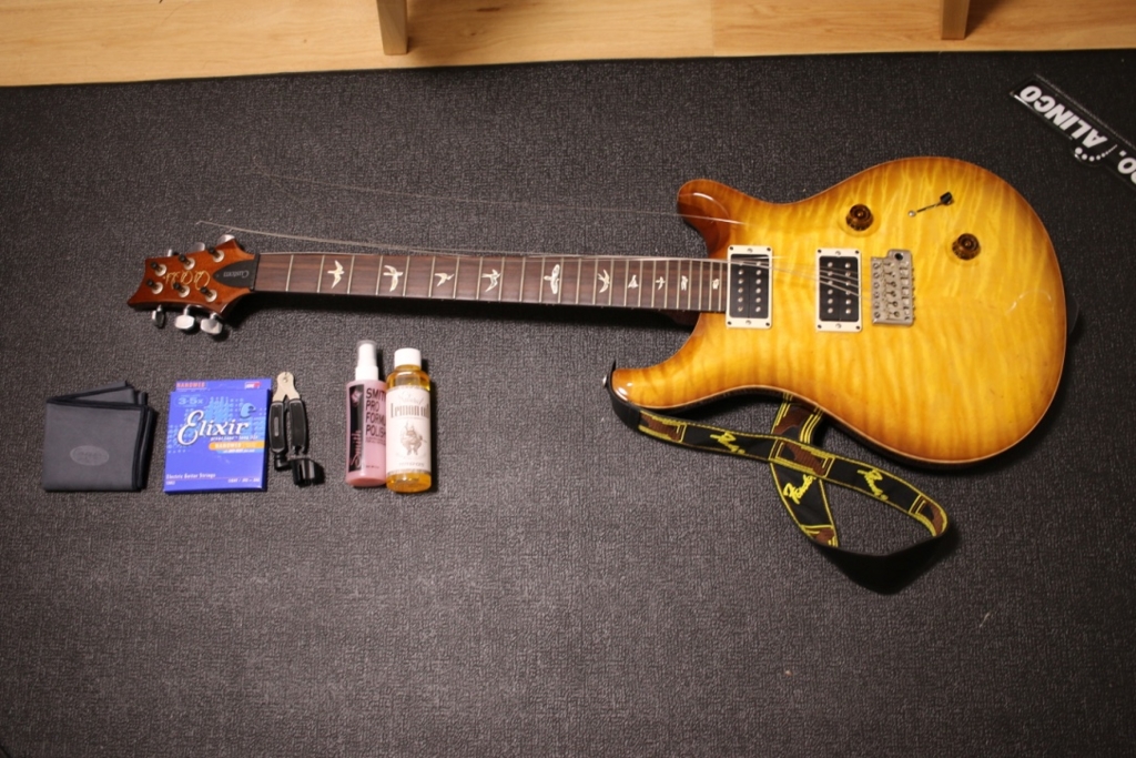 ギターの弦を交換する - ワッサンの平凡で堅実な生活ブログ