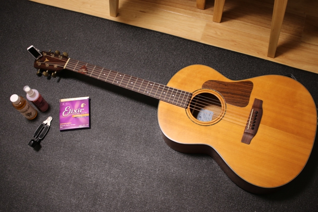 ギターの弦を交換する - ワッサンの平凡で堅実な生活ブログ