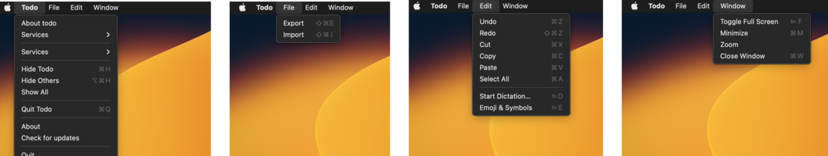 Tauriで保存データのインポート/エクスポート機能を作成 + Window Menuの設定 - wheatandcatの開発ブログ