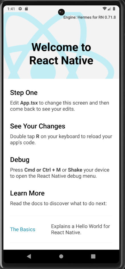 ReactNativeのプロジェクト作成から環境構築までやってみた。。 - 技術とチームのひと息☕思考録