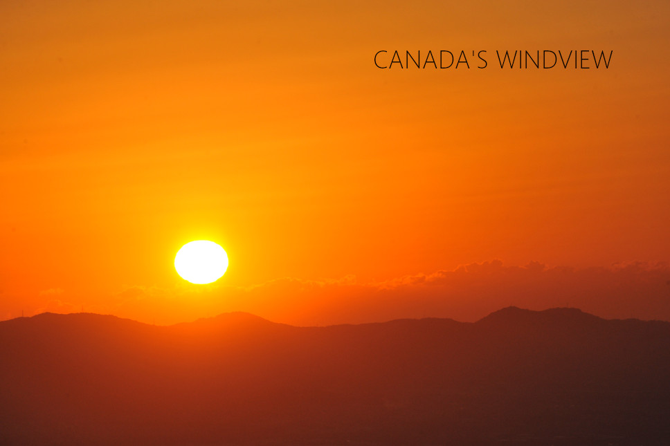 初日の出 2023 - CANADA'S WINDVIEW
