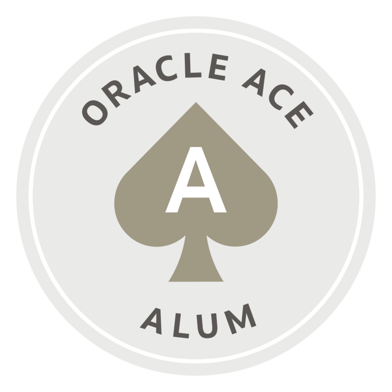 Oracle ACE Alum - wmo6hash::blog