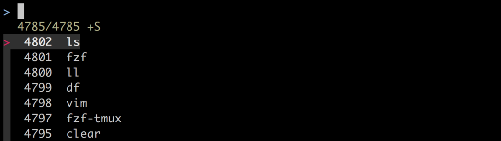 fzf（fuzzy finder）の便利な使い方をREADME, Wikiを読んで学ぶ - もた日記