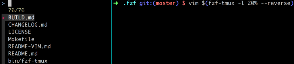 fzf（fuzzy finder）の便利な使い方をREADME, Wikiを読んで学ぶ - もた日記