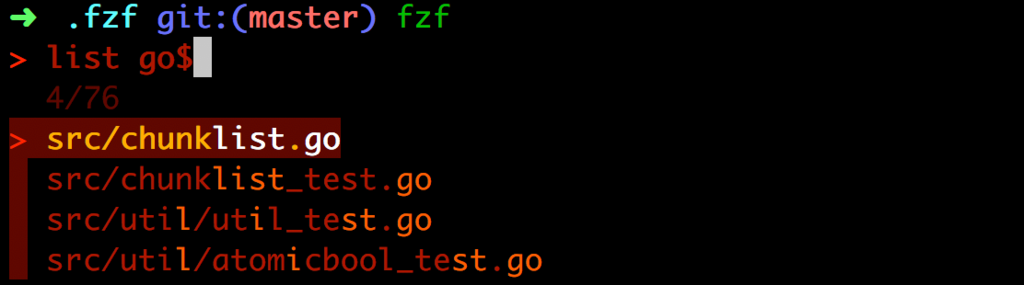 fzf（fuzzy finder）の便利な使い方をREADME, Wikiを読んで学ぶ - もた日記