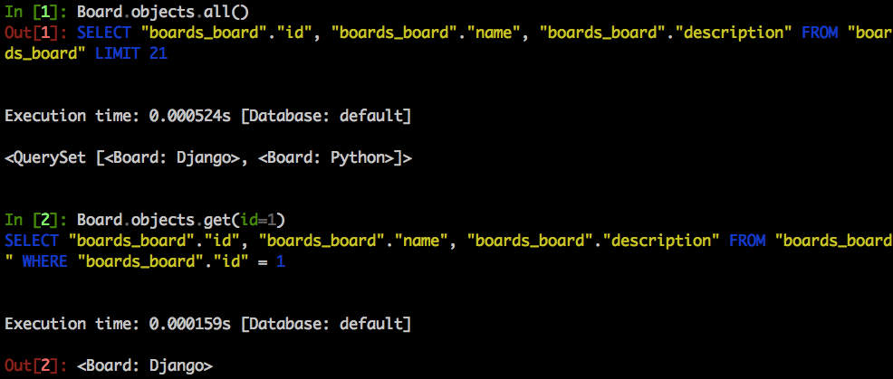 Djangoメモ(6) : shell_plusで補完、履歴活用、モデル自動インポート、SQL出力 - もた日記