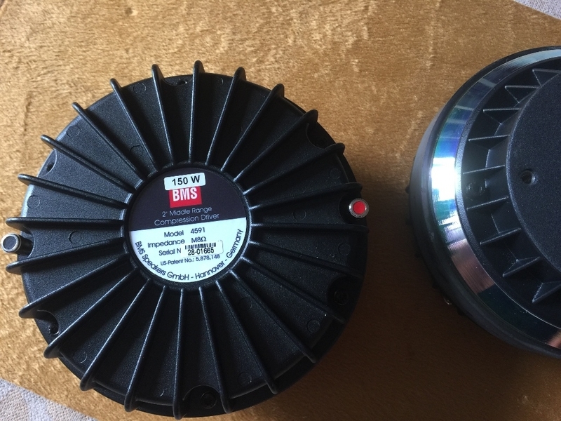 BMS 4591 2” middle range compression driver - Woody&Allen工房