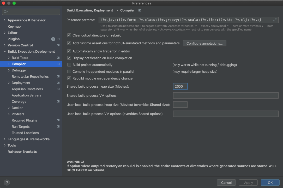 【Kotlin】Intellij IDEAでjava.lang.OutOfMemoryError: Java heap spaceでコンパイルが失敗する状況への対処 - wrongwrongな開発日記