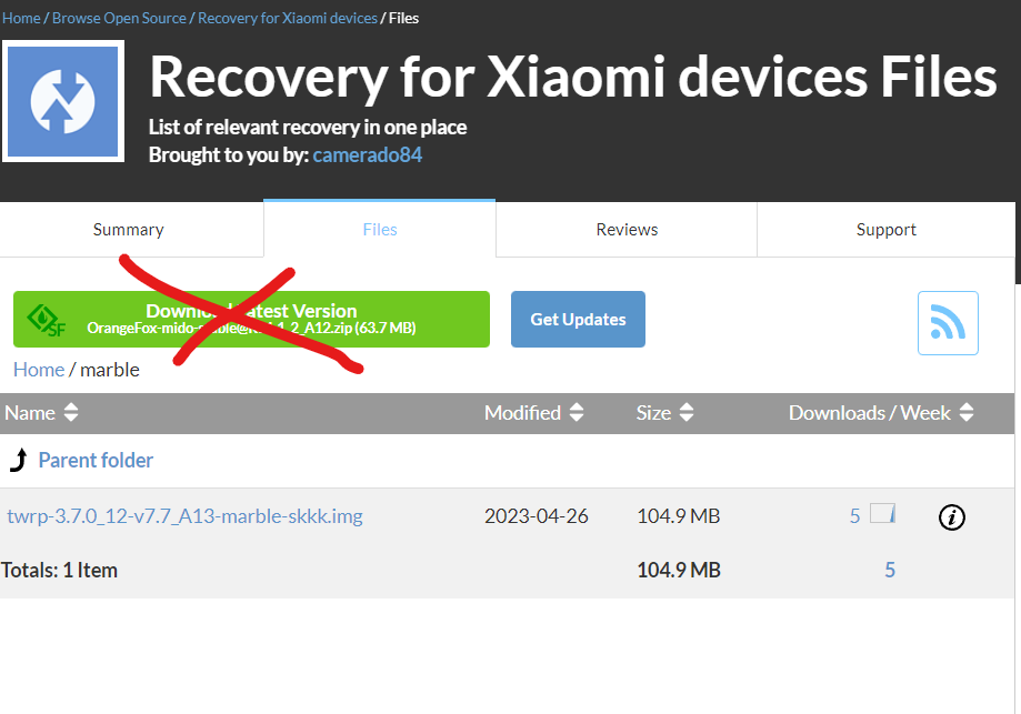 Redmi Note 12 turbo/POCO F5向けTWRPがリリースされたので入れよう - ROM焼き試験場