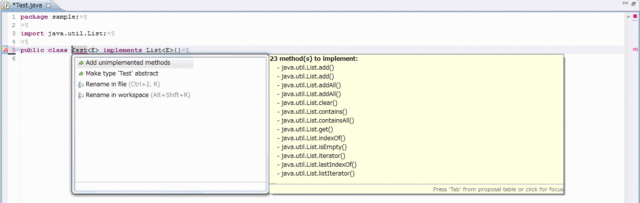 Eclipseショートカットキーまとめ - wyukawa's diary