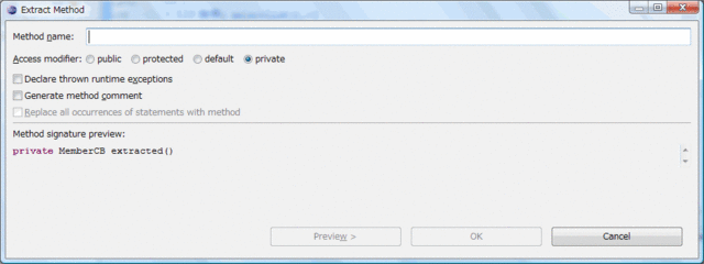 Eclipseショートカットキーまとめ - wyukawa's diary