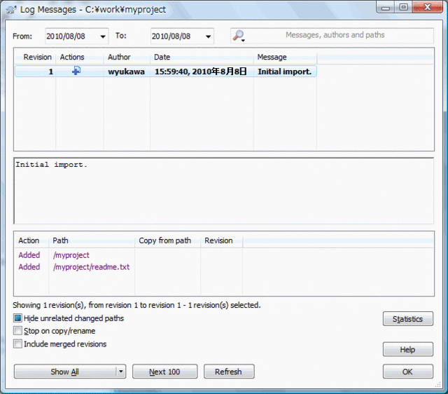 HgSubversion試してみた - wyukawa's diary