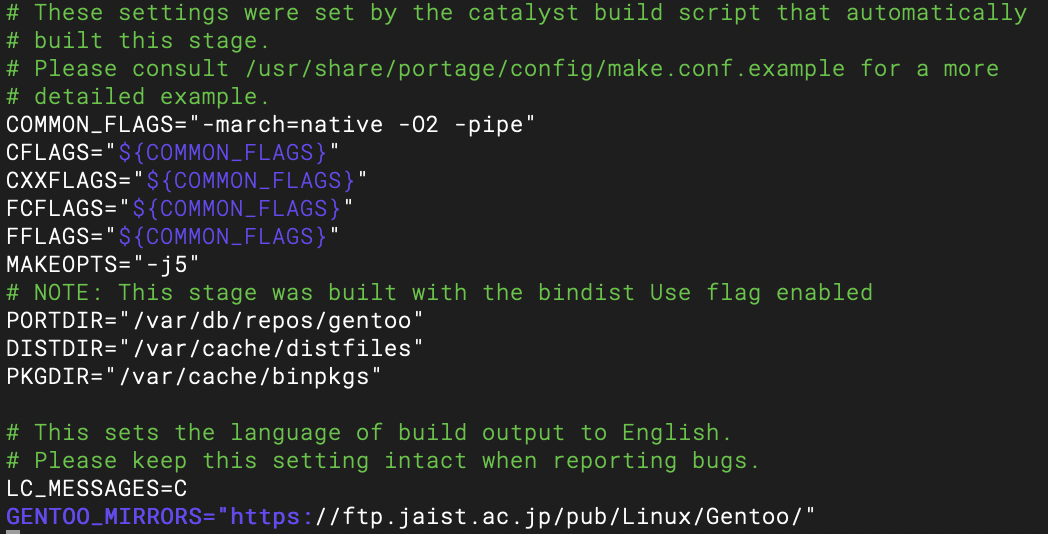 dockerを使って、お手軽にgentoo linuxを使ってみる - heimdalの技術ノート