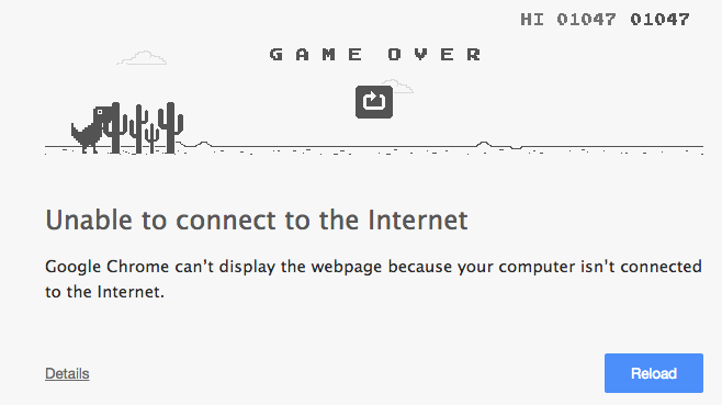 インターネットにつながらない時に暇つぶしをする - kumilog.net