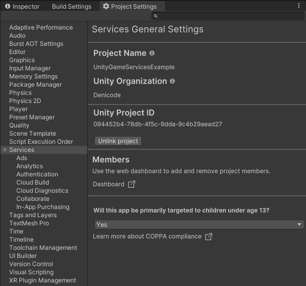 Unity Lobby β でマルチプレイ用のロビーを作成する【Unity Gaming Services】 - デニッキ！