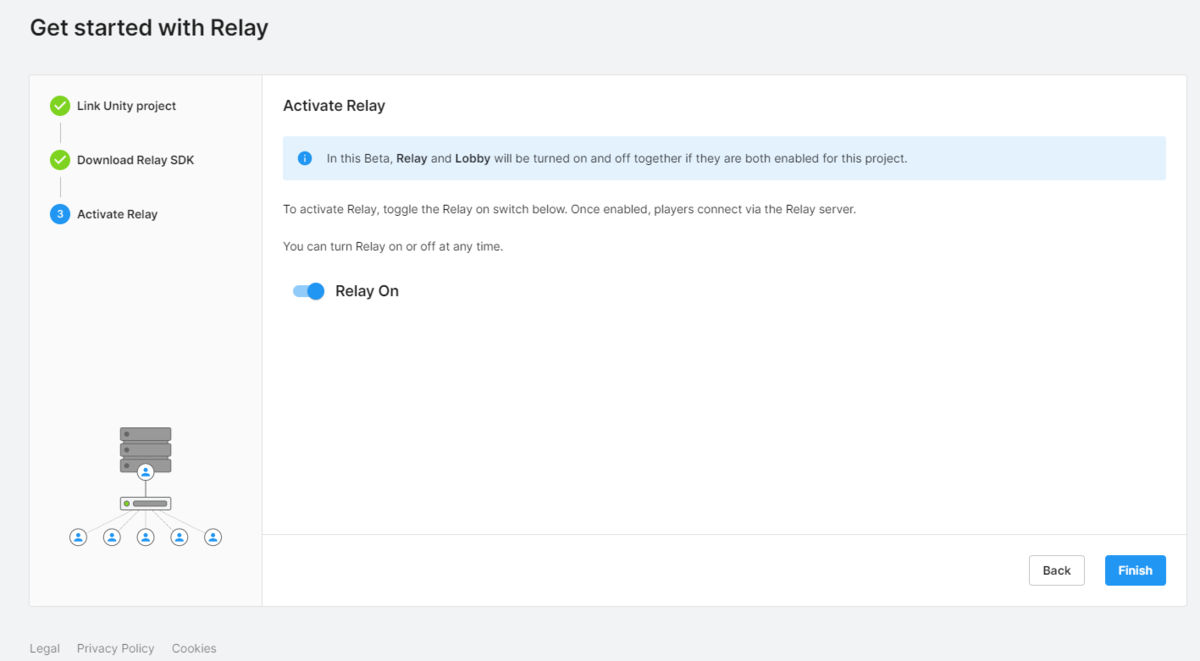 Unity Relay β でリレーサーバを建てて入室する【Unity Gaming Services】 - デニッキ！