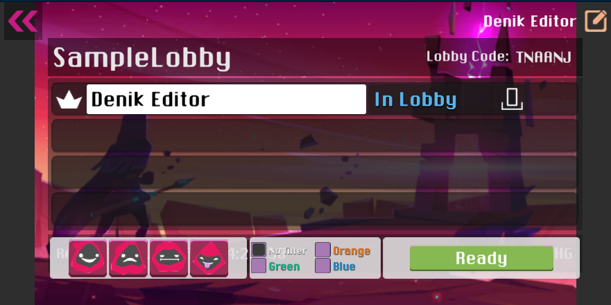 Unity Lobby β でマルチプレイ用のロビーを作成する【Unity Gaming Services】 - デニッキ！