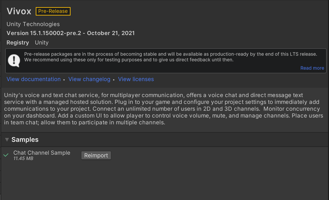 Unity Vivox (UGS版) でボイスチャット・テキストチャットを行う【Unity Gaming Services】 - デニッキ！