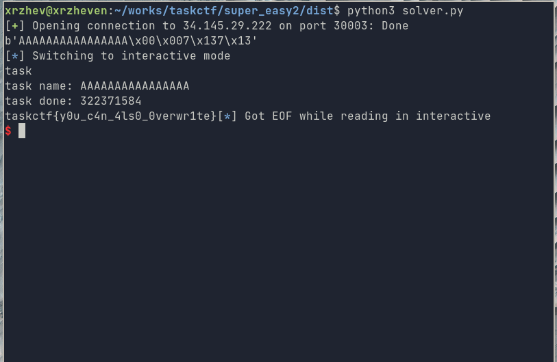 taskctf 2021 writeup - net-nyan-cat