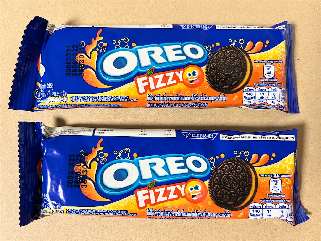 インドネシアのOREO FIZZY - 田舎の小さな暮らしと世界のお菓子