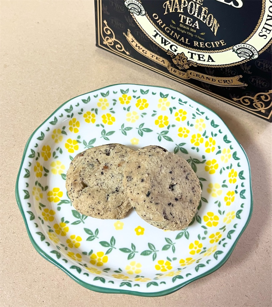 TEA SHORTBREAD COOKIES [ Black tea ] - 田舎の小さな暮らしと世界のお菓子