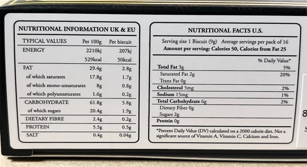 TEA SHORTBREAD COOKIES [ Black tea ] - 田舎の小さな暮らしと世界のお菓子