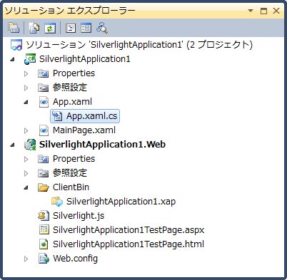 VisualStudioが生成するSilverlightプロジェクトとMainメソッドについて - y_maeyamaのブログ