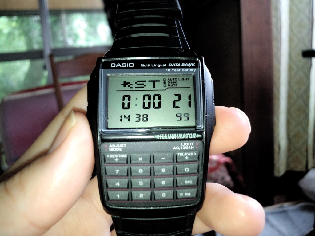 ロレックスに勝る最強の腕時計、CASIOデータバンク「DBC32-1A」 - 山奥ピエールの「山奥ニートだけど小説書いたり俳句詠んだりアナログ ...