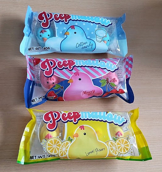 ひよこ型のかわいいマシュマロを食べるよ【ピープマローpeepmallow】 - ヤギネの食レポブログ