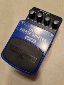 マイ機材その27 BEHRINGER(ベリンガー) / ULTRA PHASE SHIFTER UP100 - やまさんの三度の飯より機材好き