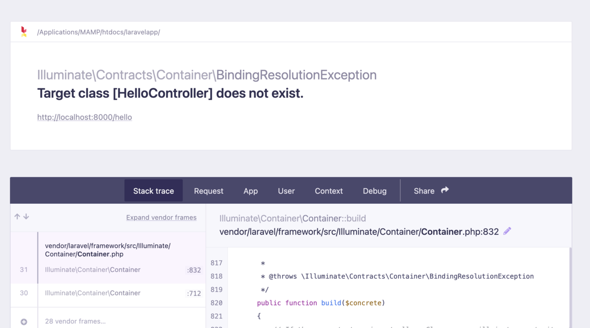 【Laravel初心者必見】Laravel8のルーティング方法【超簡単】 - yamata.programmer.blog