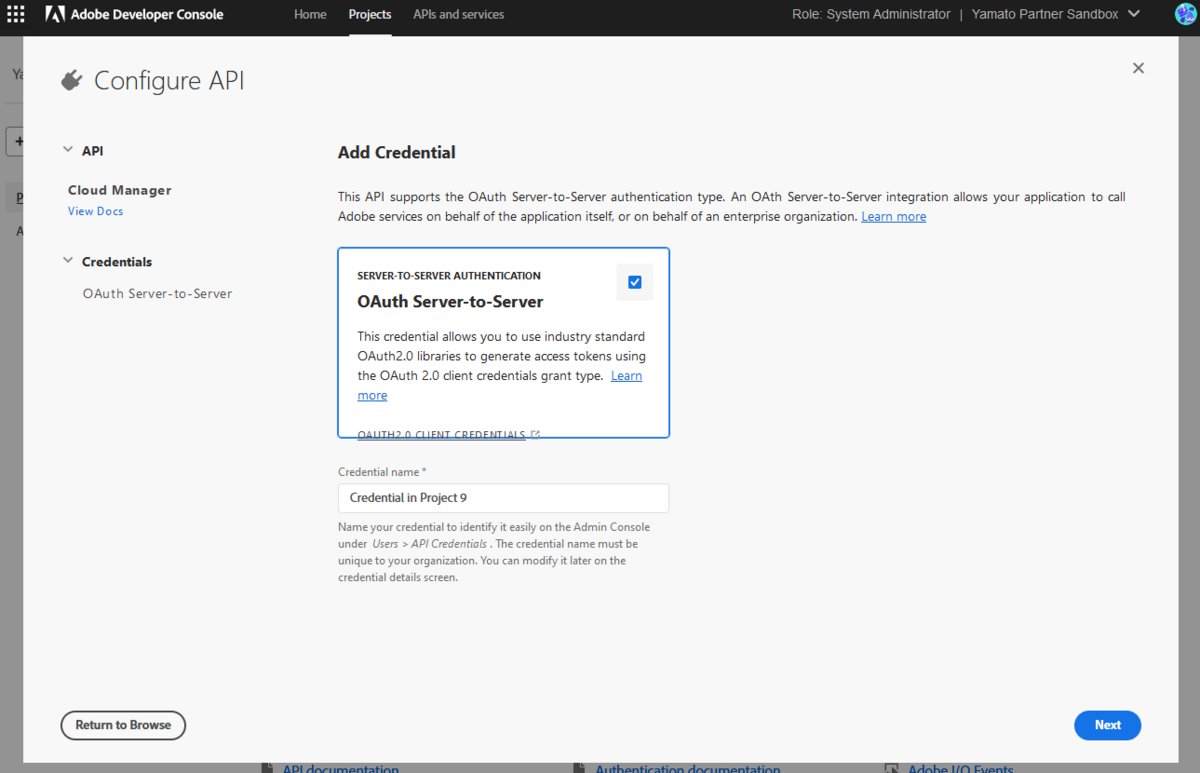 2024年版 OAuth認証を使用してCloud Manager CLIをセットアップする方法 - AEM開発者ブログ by YAMATO