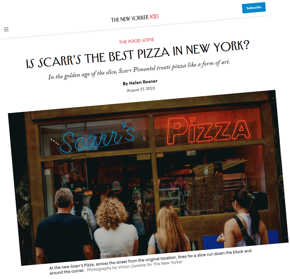 The Scarr's Pizza Cookbook: New York-Style Pizza for Everybody - どくうま