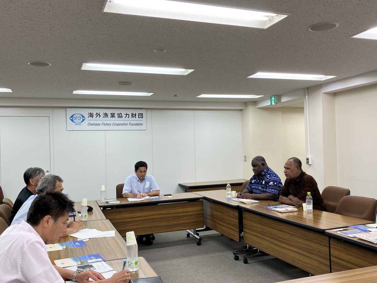 16 days with Malaitan in Japan -9 Talking about fisheries development ...