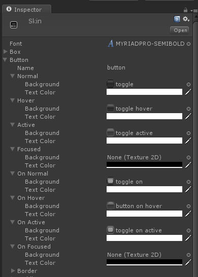 GUISkinを変更する - Unityな日々（Unity Geek）