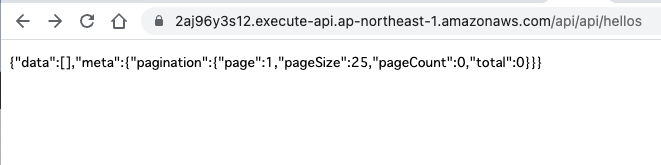 Running Strapi serverless built with Terraform - yasudacloudの日記