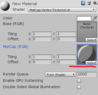 Unity Matcapを使って反射しないマットな質感のマテリアルをつくる - カコカテ備忘録