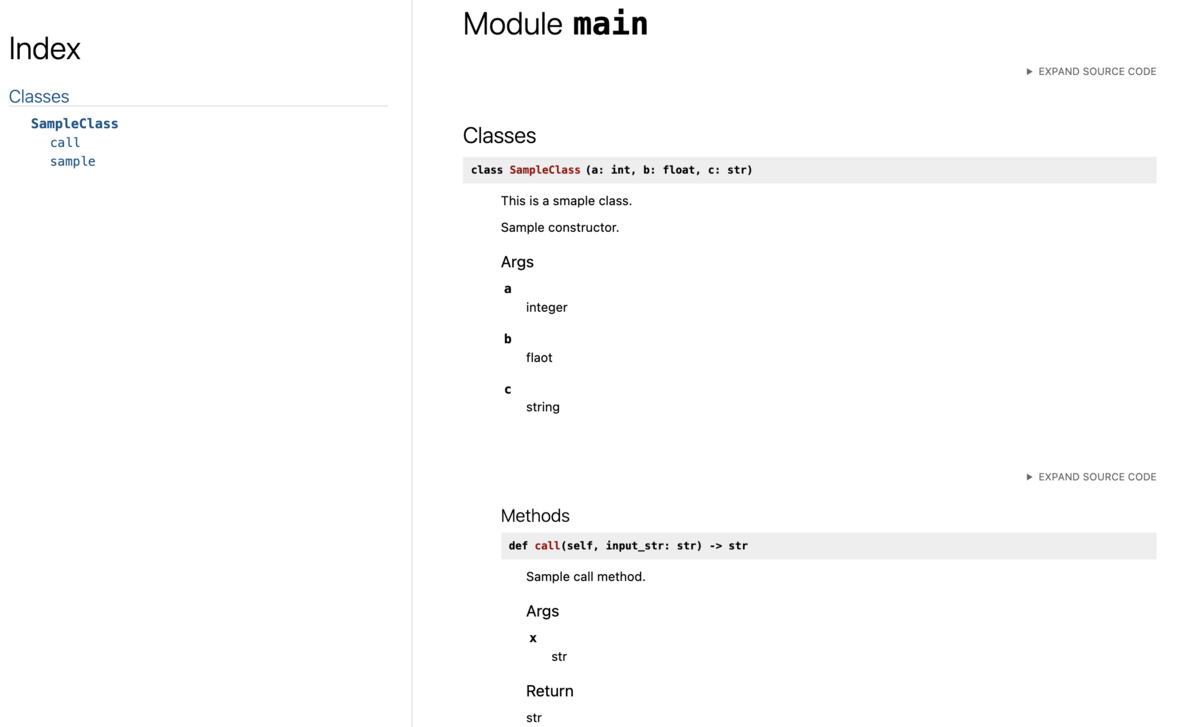 pdoc + GitHub Actionsを使用して，ドキュメントを自動でGitHub Pagesに公開する - yiskw note