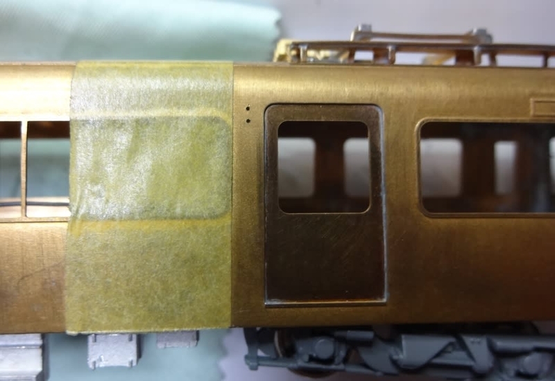 名鉄7500追加加工やり直し（その2） - bassyoshiのブログ