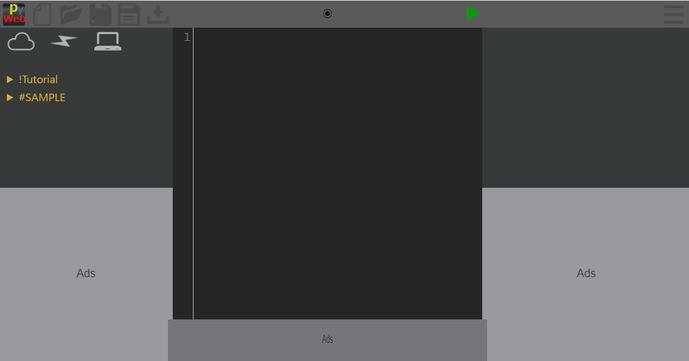 PyWeb を実行してみた - Pythonの利用と情報