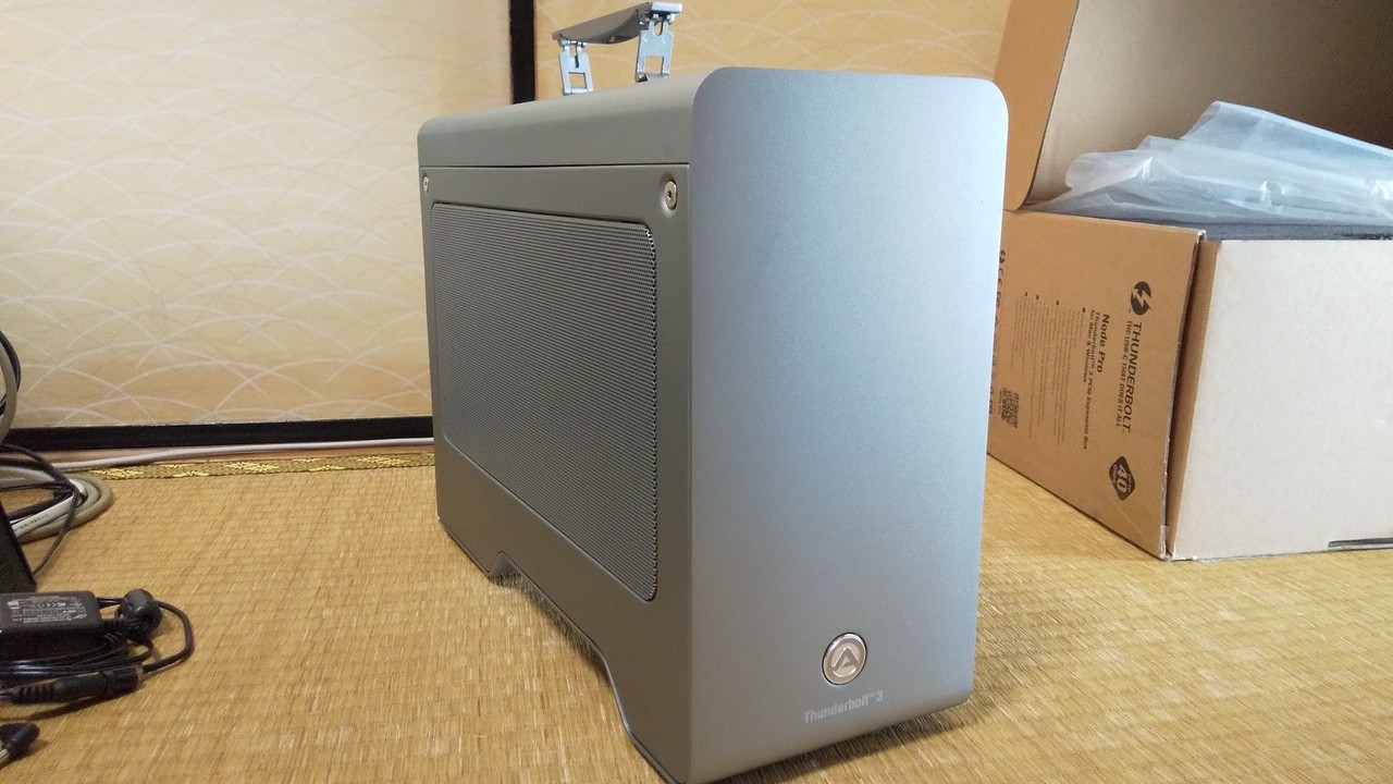 iMac2017にAkitio Node Pro (eGPU)導入 - いんくらyochさんの日記