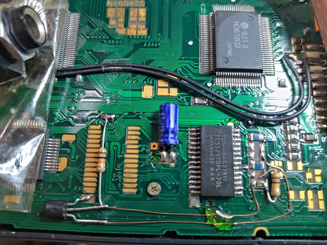 ポケコンPC-G802のメモリを32KBに拡張する - いんくらyochさんの日記