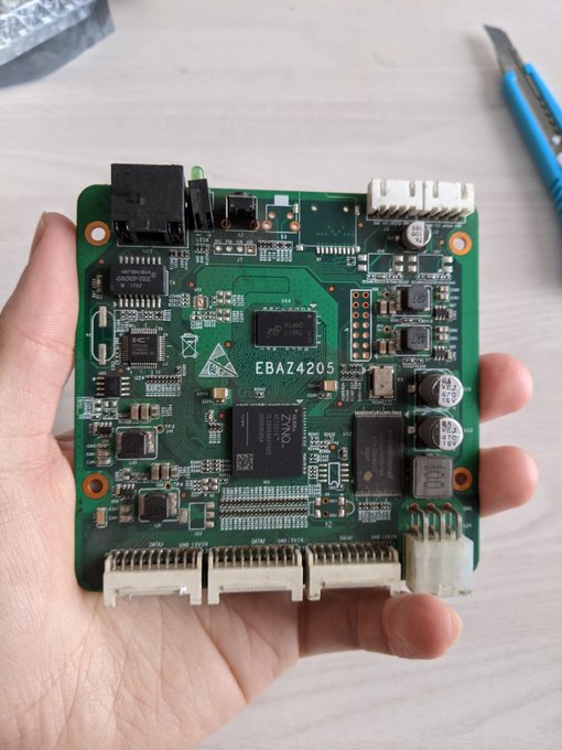 約10ドルで買える FPGAボード EBAZ4205 を購入してみました - おはよう君需要なし