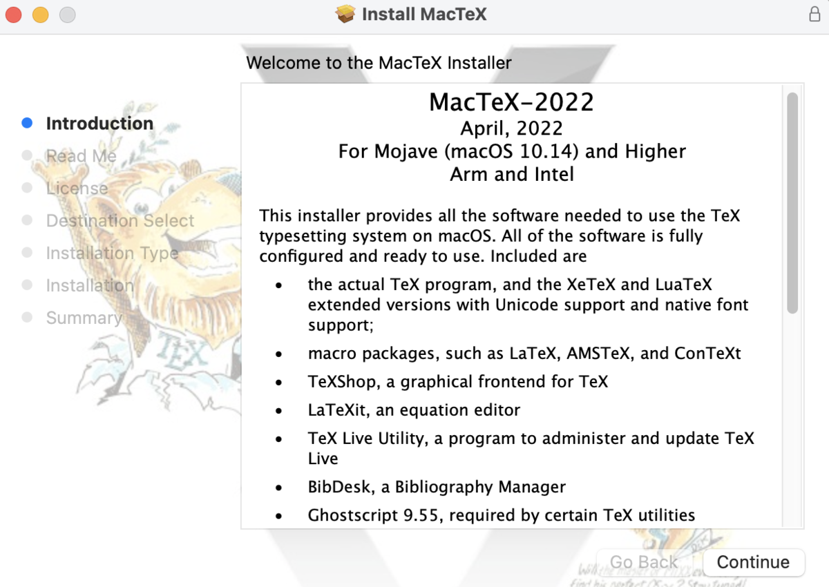 MacでTeXをインストールする方法 - 疑念は探究の動機であり、探究の唯一の目的は信念の確定である。
