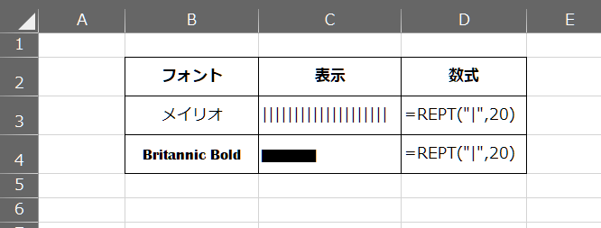 【Excel】REPT関数の使い道 ～基本的な役割から人口ピラミッドの疑似グラフを作る応用技まで～ - Hello! Mr.Simplism
