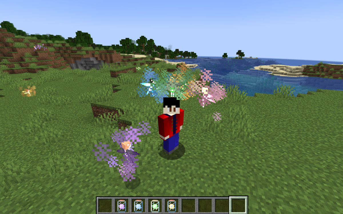 覆われた森の悪戯好き妖精の里。妖精解説！【Ice and Fire】【mods】 - ゆー君のマイクラ解説ブログ